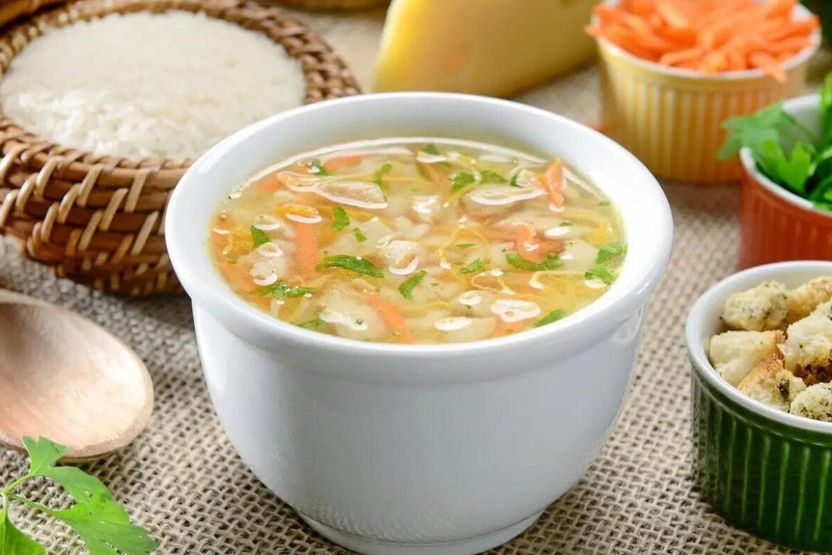 Canja de galinha (Portuguese chicken soup) | Maria's Cook Book