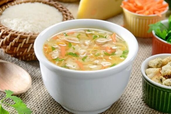 Canja de galinha (Portuguese chicken soup) | Maria's Cook Book