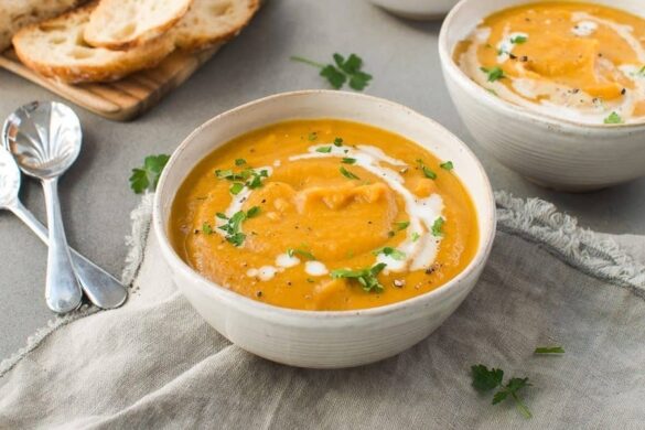 Pumpkin and potato soup | Maria's Cook Book